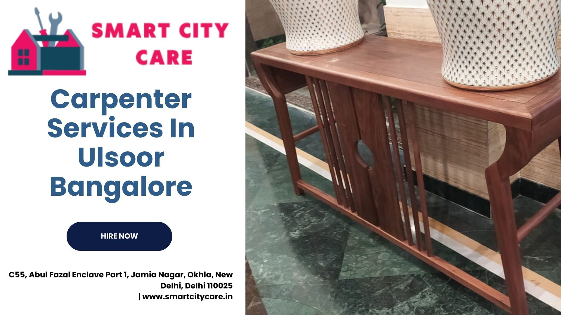 Expert Carpenter Services in Ulsoor