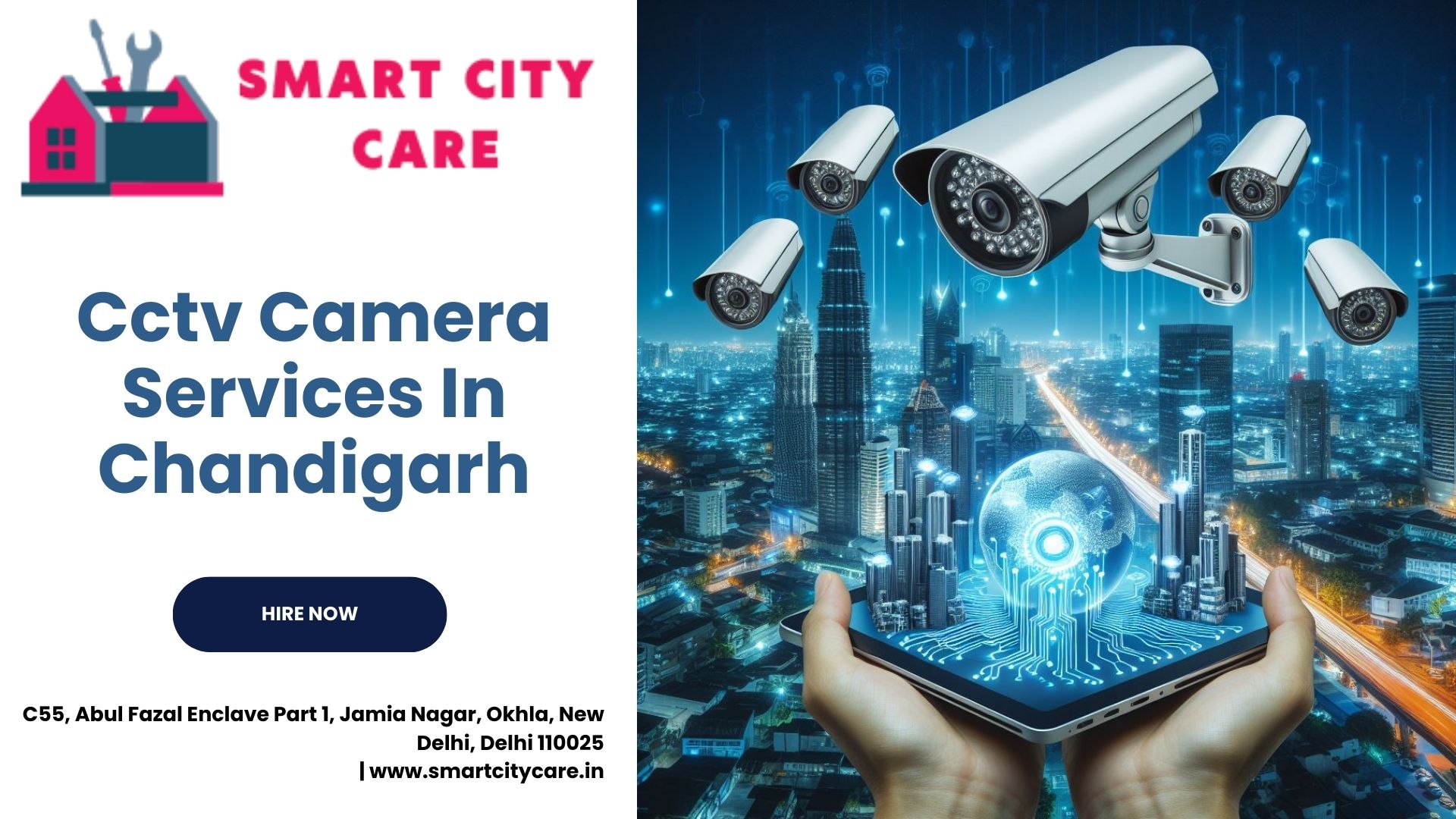 Reliable CCTV Camera Installation in Chandigarh