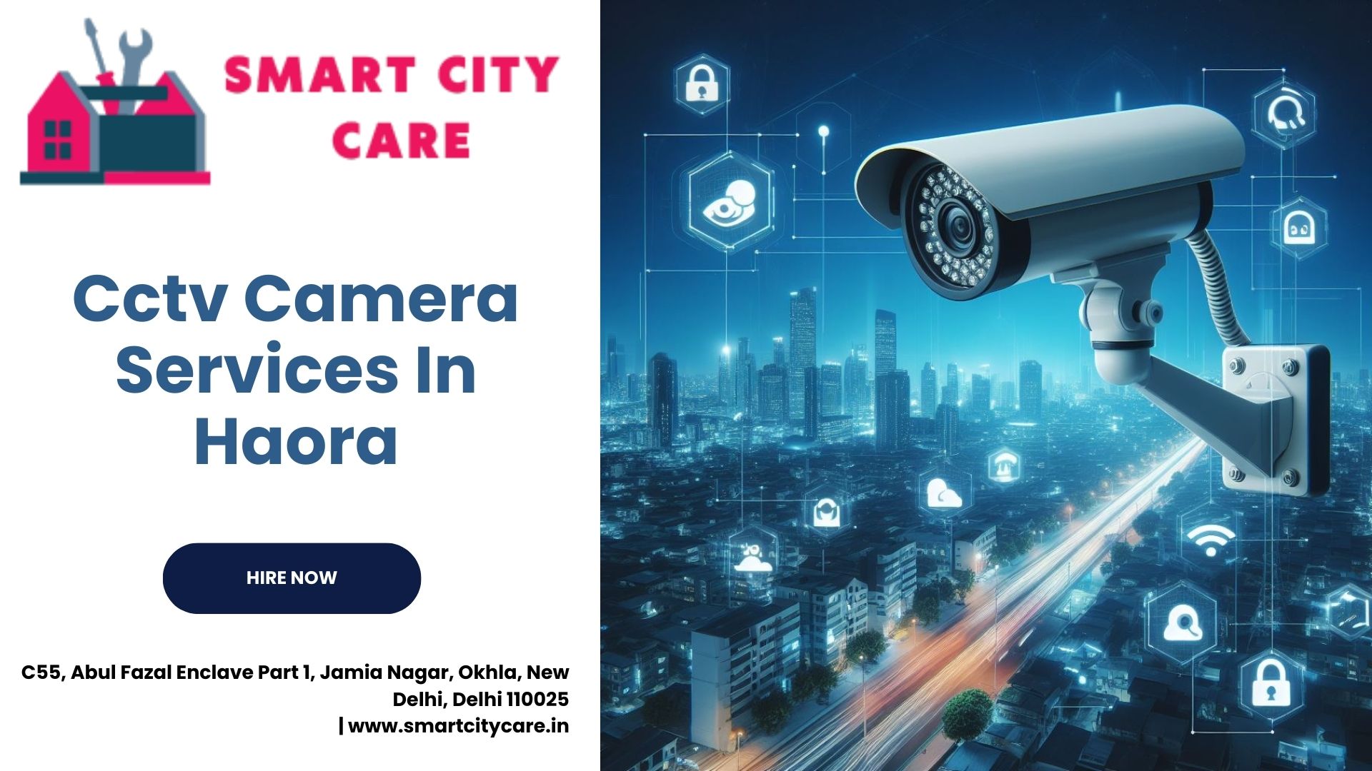 Expert CCTV Camera Installation in Haora