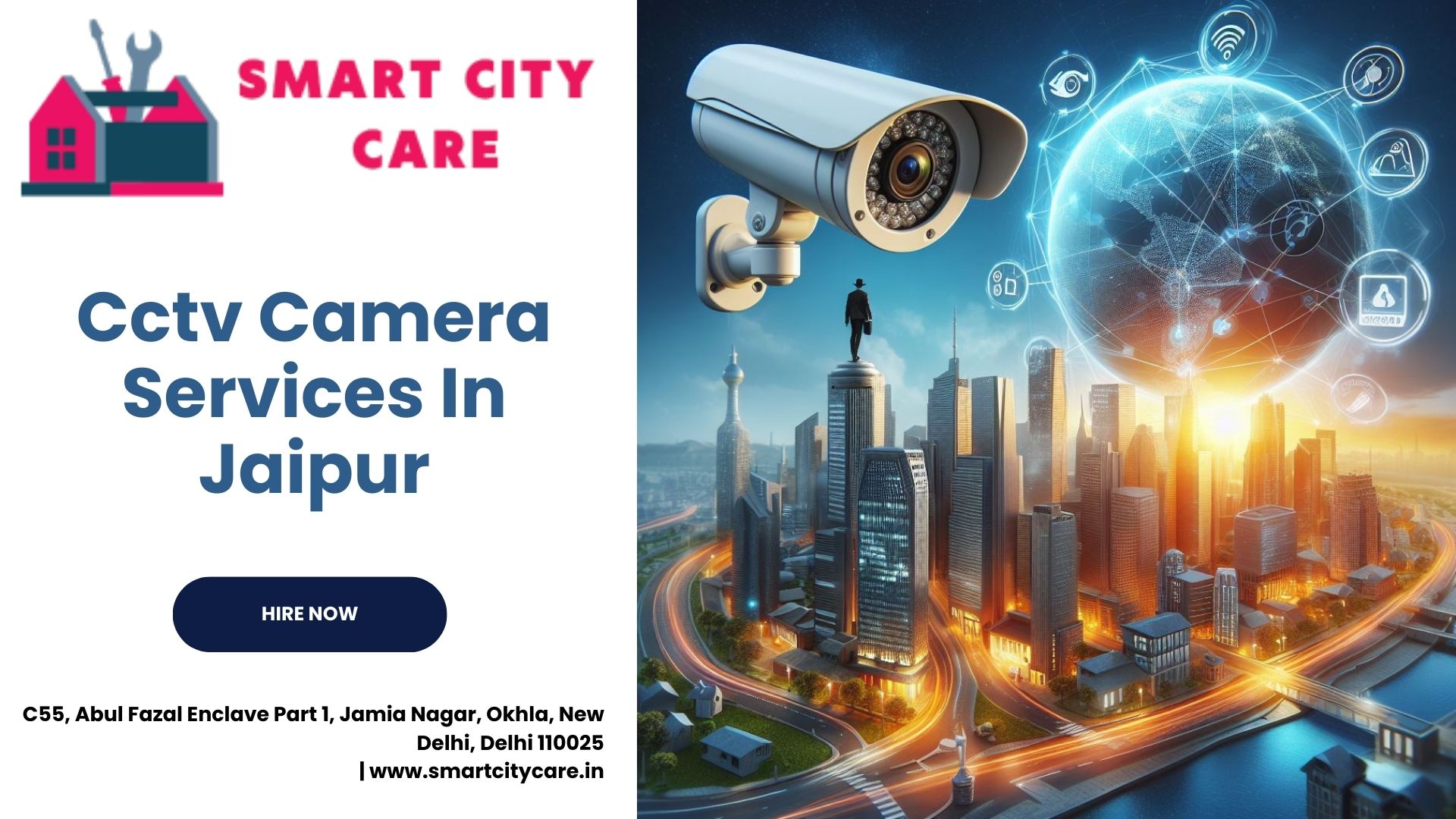 Professional CCTV Camera Installation in Jaipur