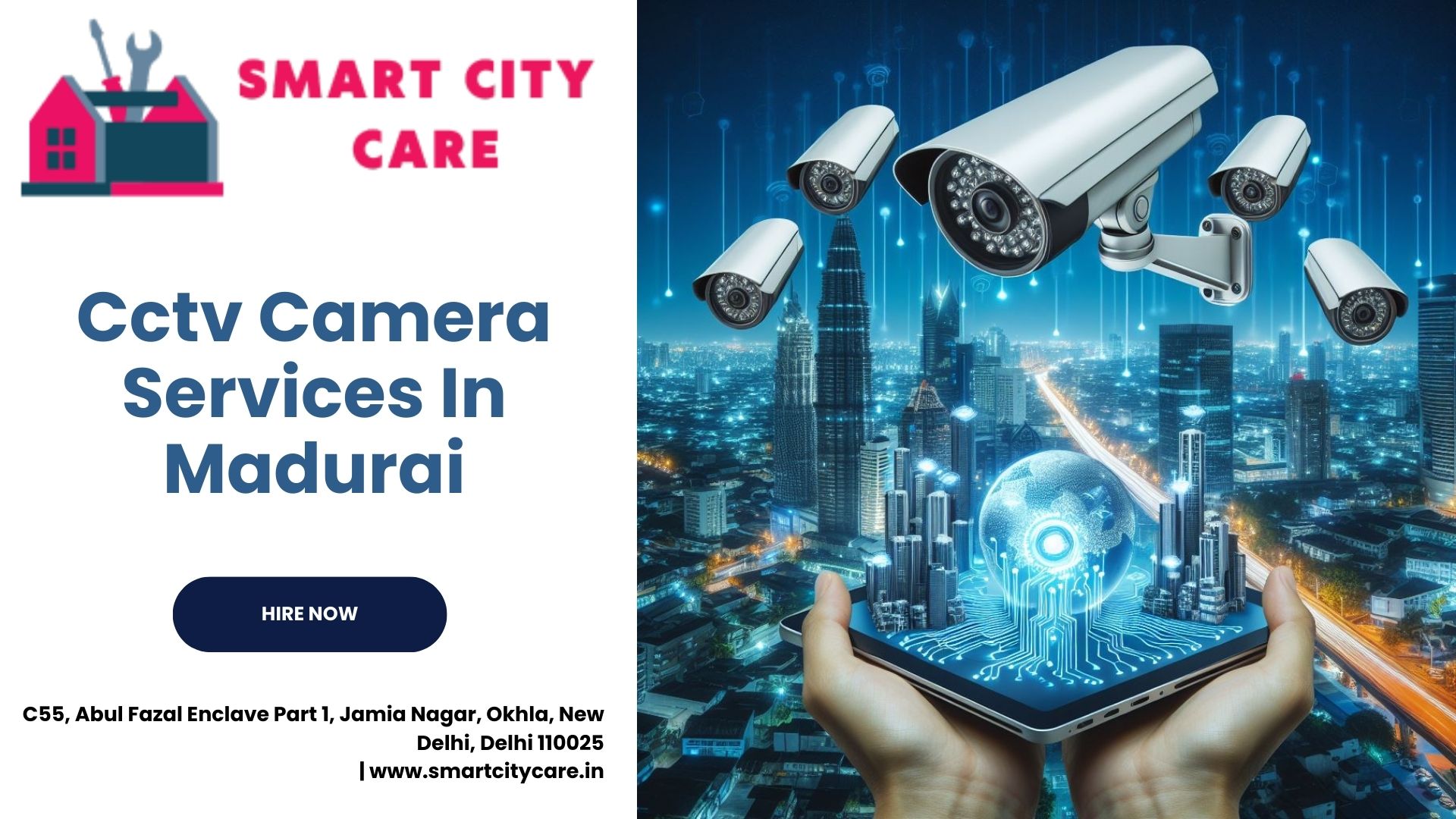 Reliable CCTV Camera Installation in Madurai