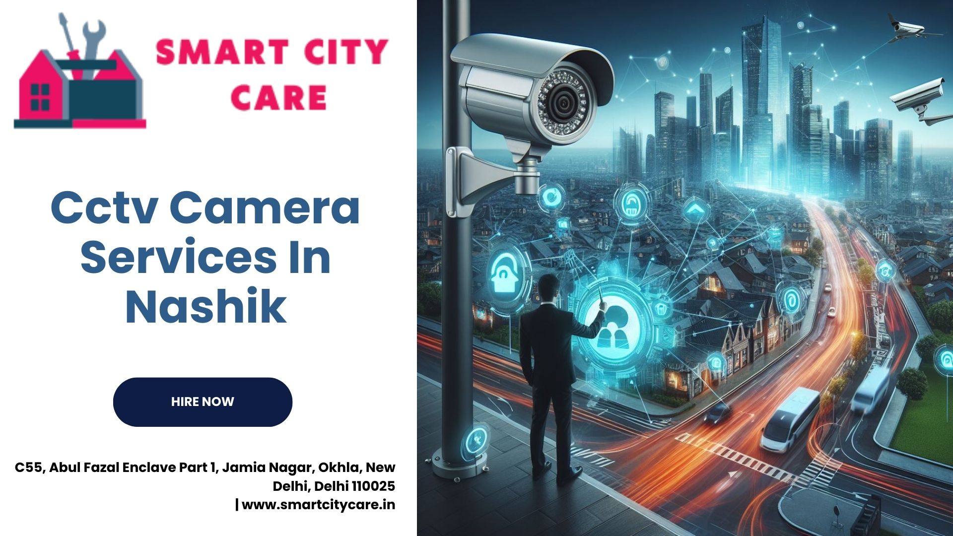 Expert CCTV Camera Installation in Nashik