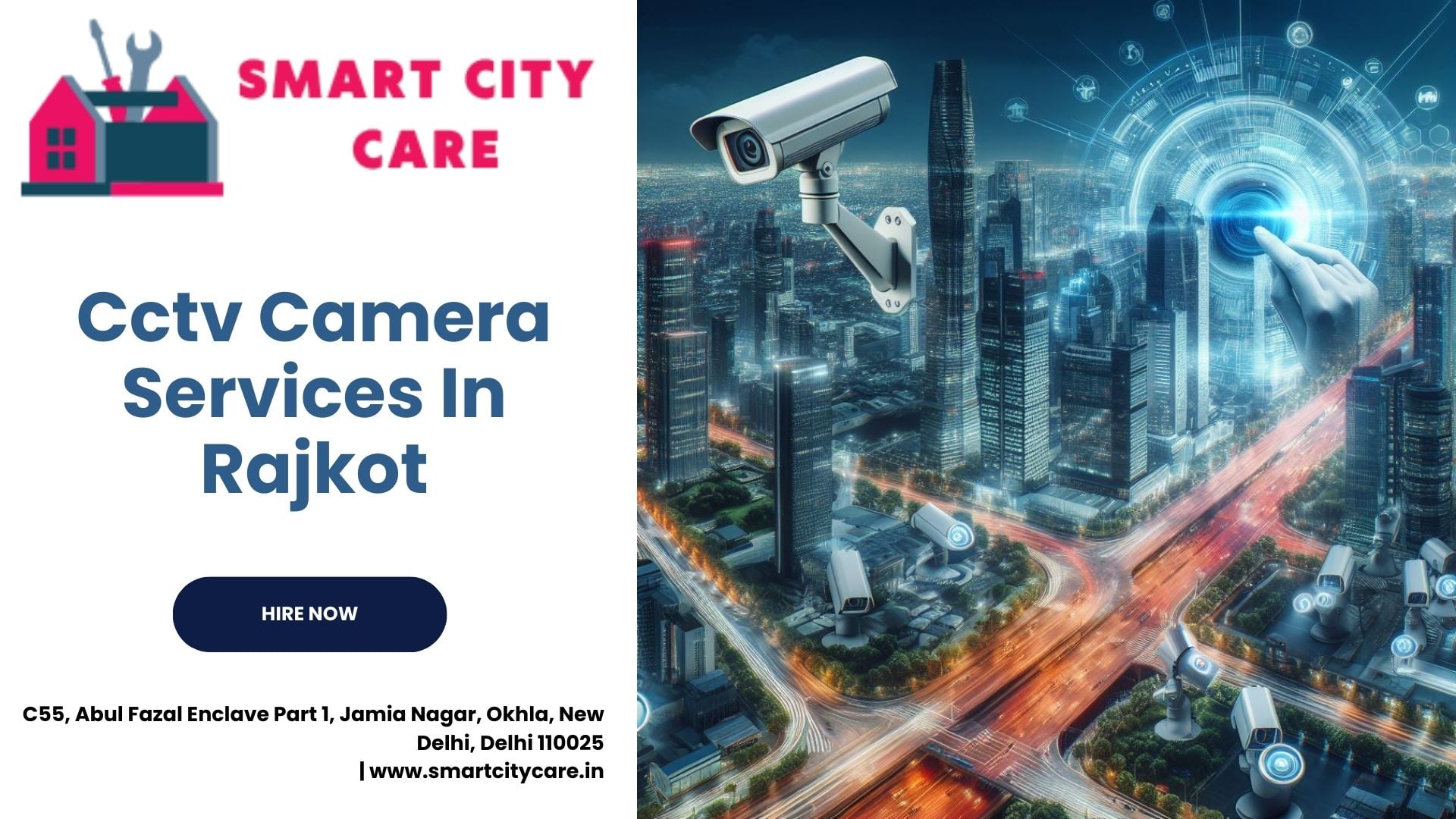 Top CCTV Camera Installation in Rajkot