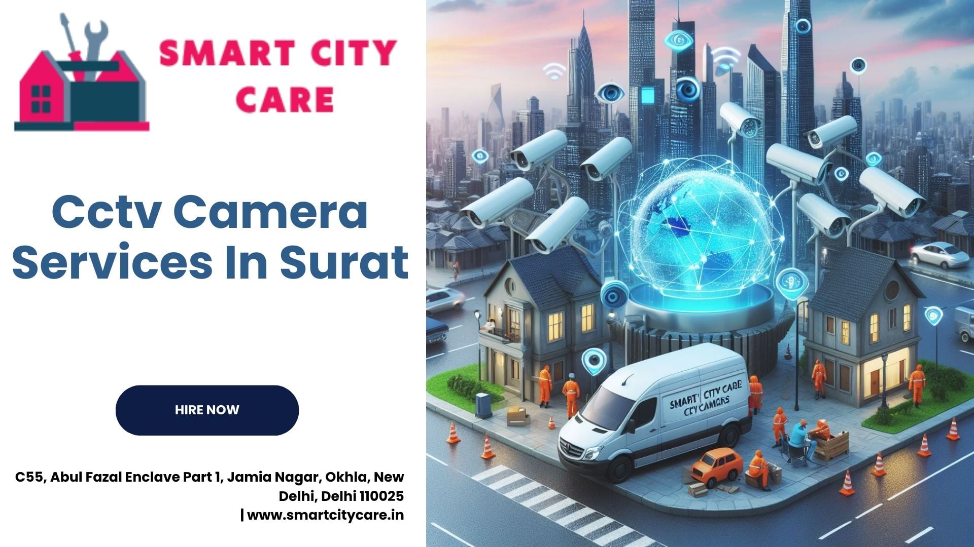 Reliable CCTV Camera Installation in Surat