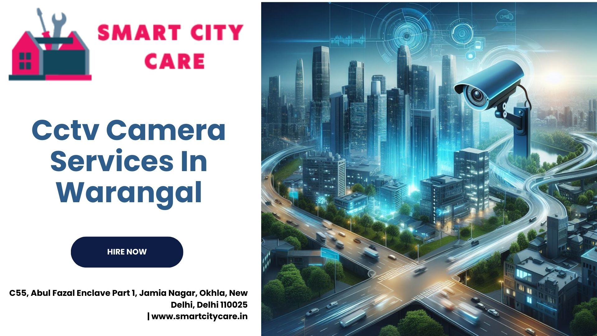 Expert CCTV Camera Installation in Warangal