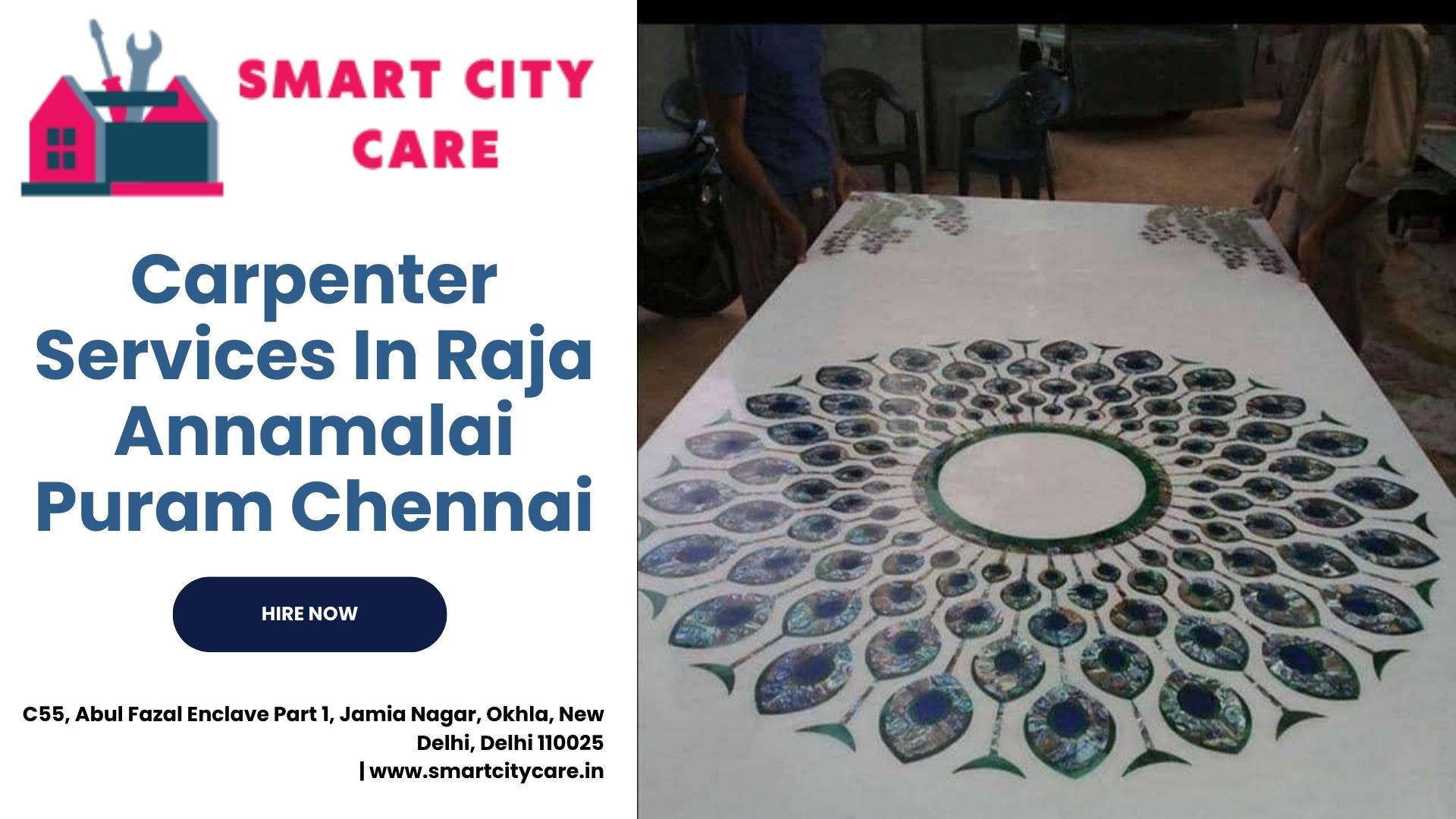 Top Carpenter Services in Raja Annamalai Puram